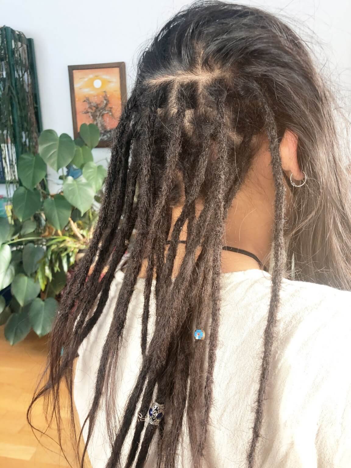 Partial Dreadlocks: Back Head Dreads