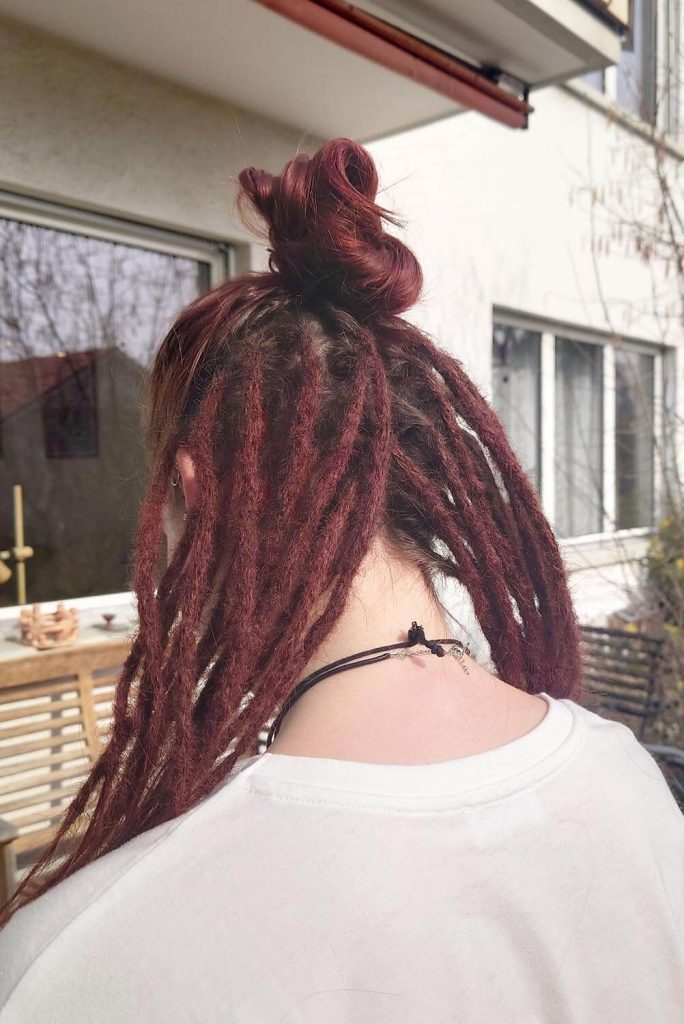 Partial Dreadlocks: Back Head Dreads